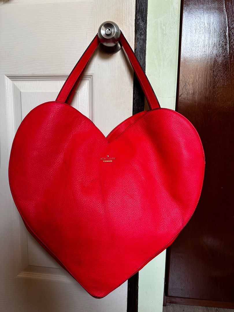 Kate Spade Heart Shape Tote Bag on Carousell