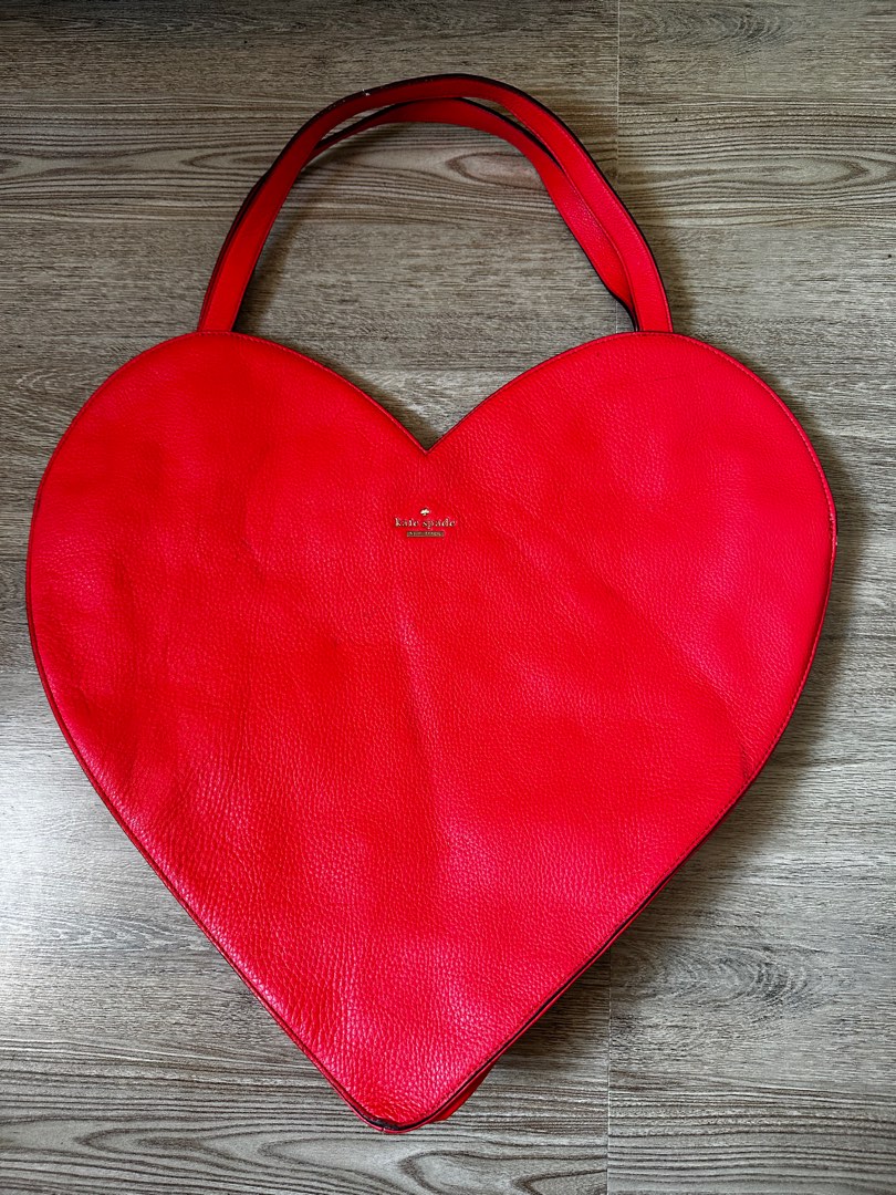 Kate Spade Heart Shape Tote Bag on Carousell