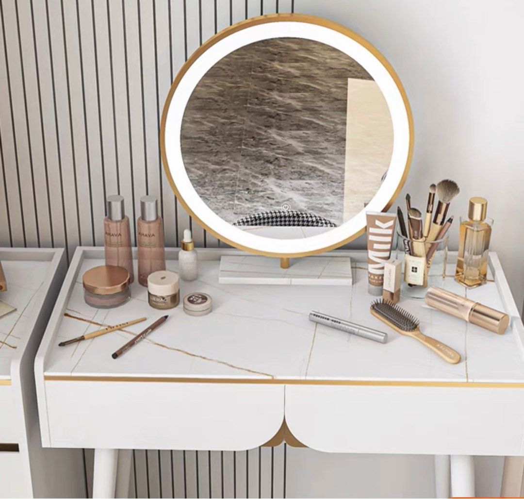 KESES Modern Vanity Table Set, Furniture & Home Living, Furniture ...