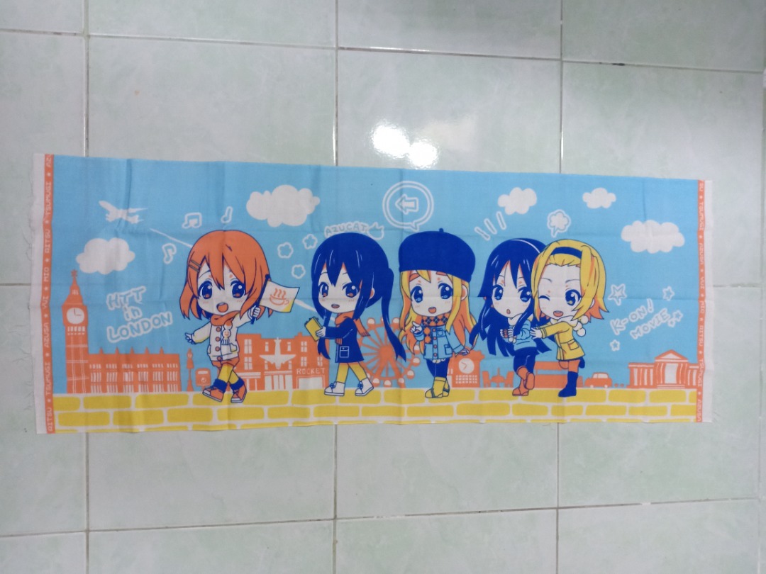 K-On! The Movie Anime Cloth, Hobbies & Toys, Collectibles & Memorabilia ...
