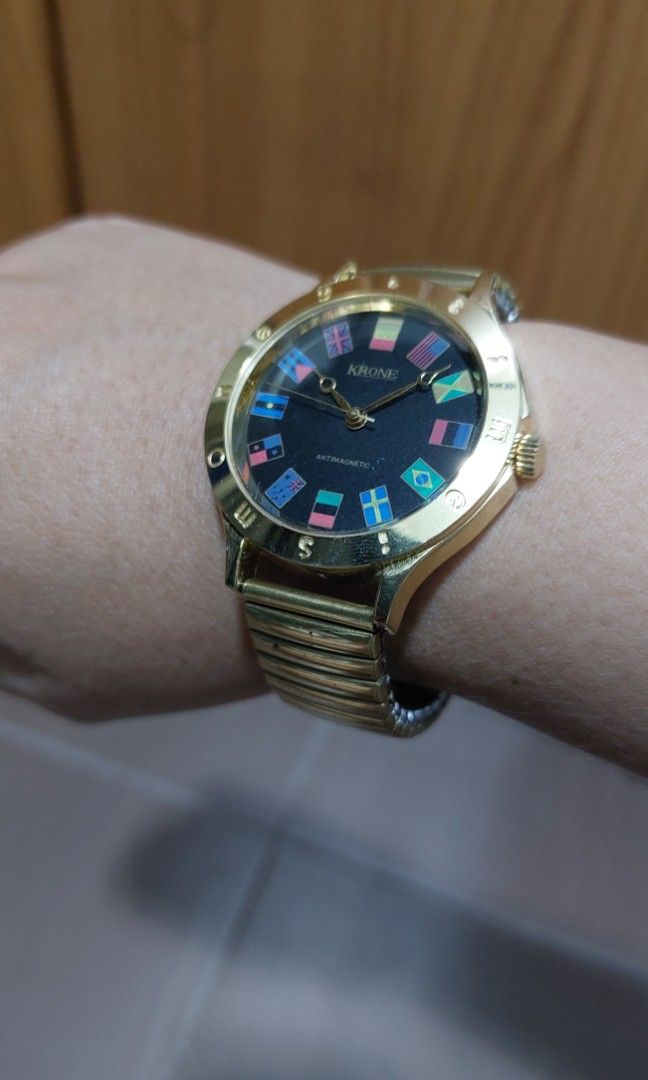 KRONE anti magnetic de susi watch, Luxury, Watches on Carousell
