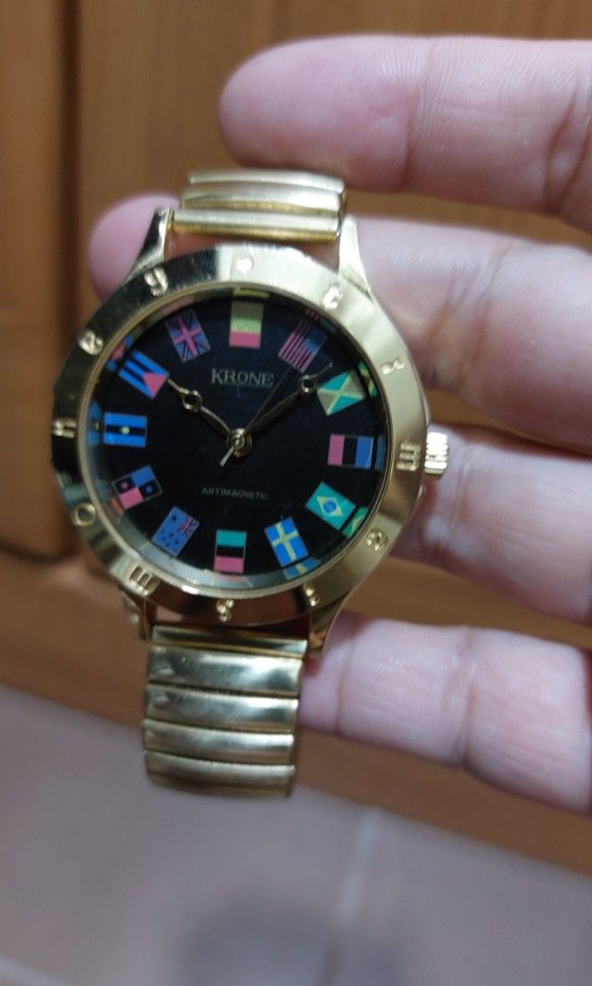 KRONE anti magnetic de susi watch, Luxury, Watches on Carousell
