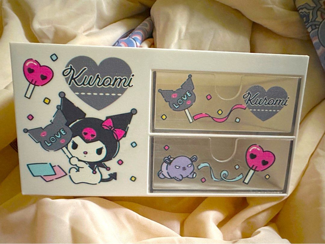 Kuromi Storage box and Pen Holder, Furniture & Home Living, Home ...