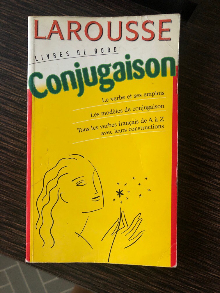 Larousse French conjugation, Hobbies & Toys, Books & Magazines, Fiction & Non-Fiction on Carousell