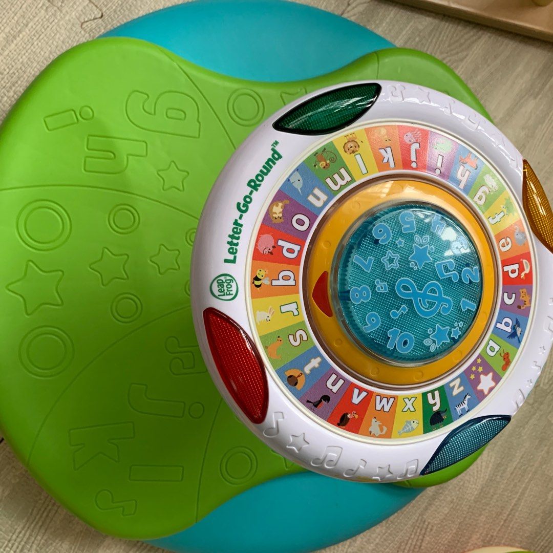 Lead Frog Letter-Go-Round, 兒童＆孕婦用品, 嬰兒玩具 - Carousell