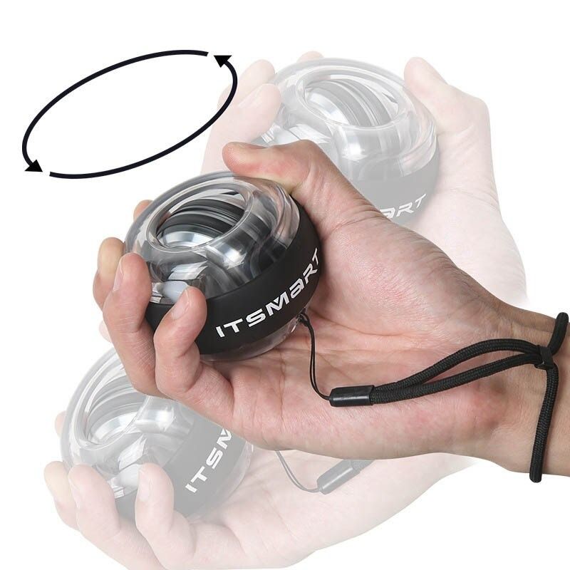 LED Gyro Ball Gyroscope Powerball Autostart Range Gyro Power Wrist Ball ...