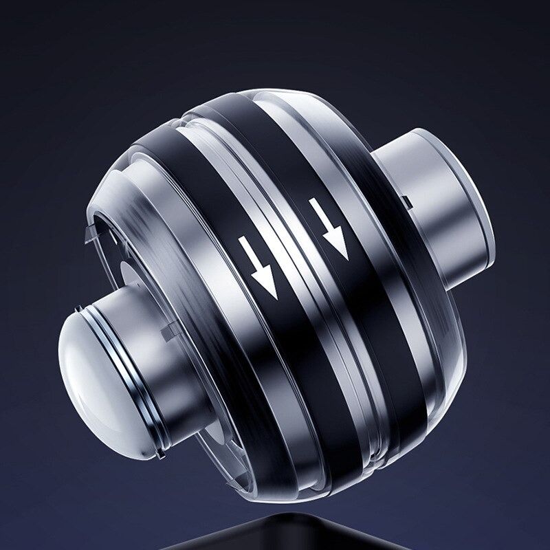 LED Gyro Ball Gyroscope Powerball Autostart Range Gyro Power Wrist Ball ...