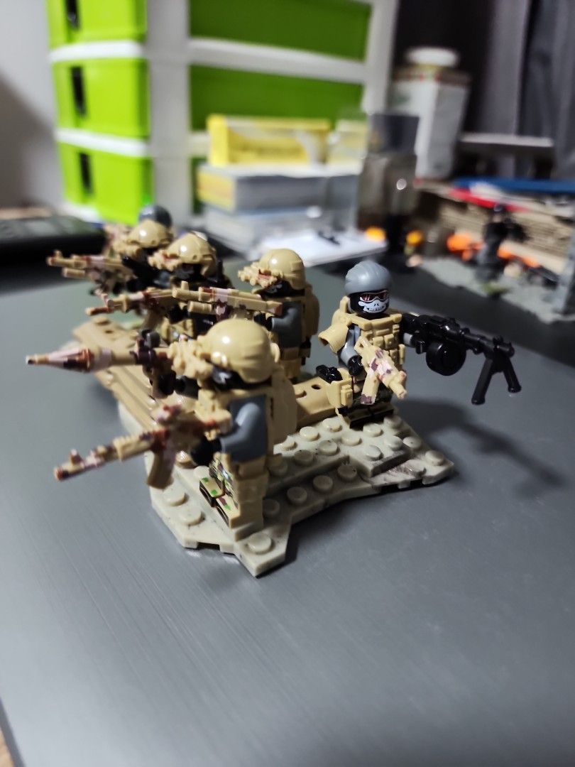 Lego compatible wagner mercenary squad, Hobbies & Toys, Toys & Games on ...