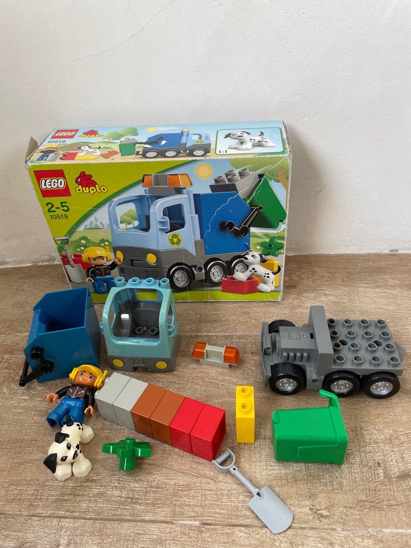 Lego Duplo Garbage Truck 2-5 years, Babies & Kids, Infant Playtime on ...