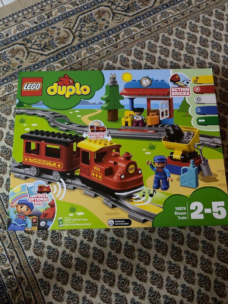 Lego Duplo Train Set, Hobbies & Toys, Toys & Games on Carousell