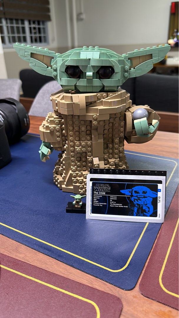 Lego Grogu Baby Yoda, Hobbies & Toys, Toys & Games on Carousell