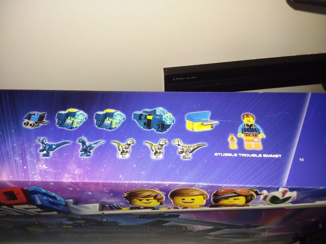 Lego Movie 2 Set: 70839 THE REXCELSIOR! (Emmet Blue Raptor Spaceship ...