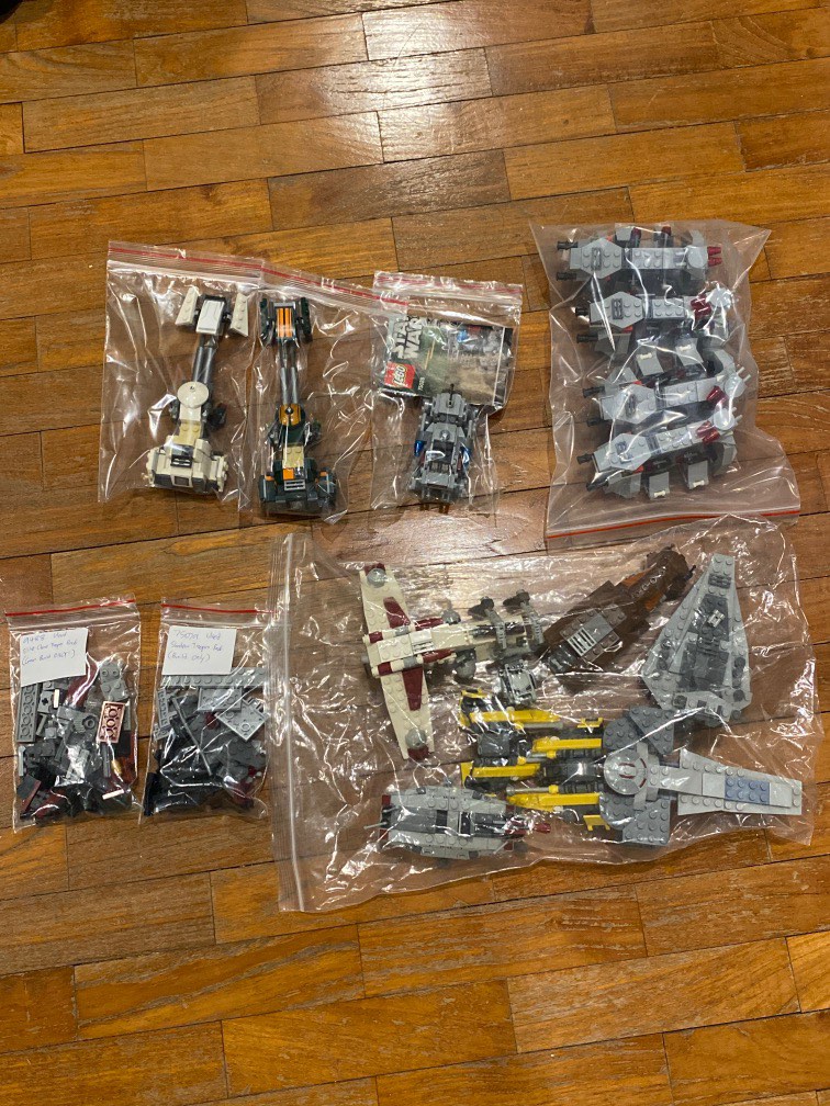 Lego Star Wars Builds, Hobbies & Toys, Toys & Games on Carousell
