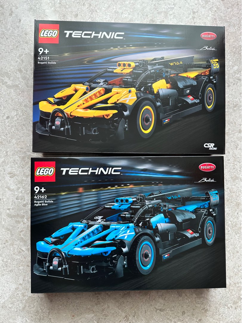 Lego Technic Bugatti Bolide Pair 42151 and 42162 (see price list ...