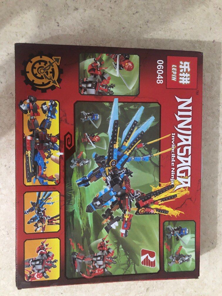 Lepin Invincible ninja set + golden ninja mystery box, Hobbies & Toys ...
