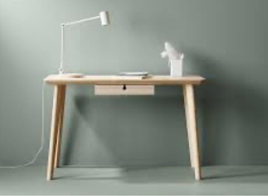 IKEA Light wooden desk, Furniture & Home Living, Furniture, Other Home ...