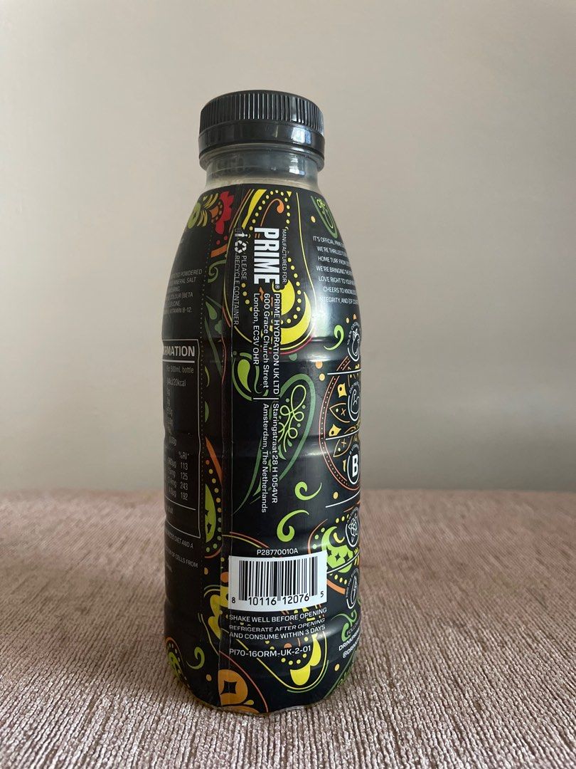 Limited edition KSI Mango prime, Food & Drinks, Beverages on Carousell