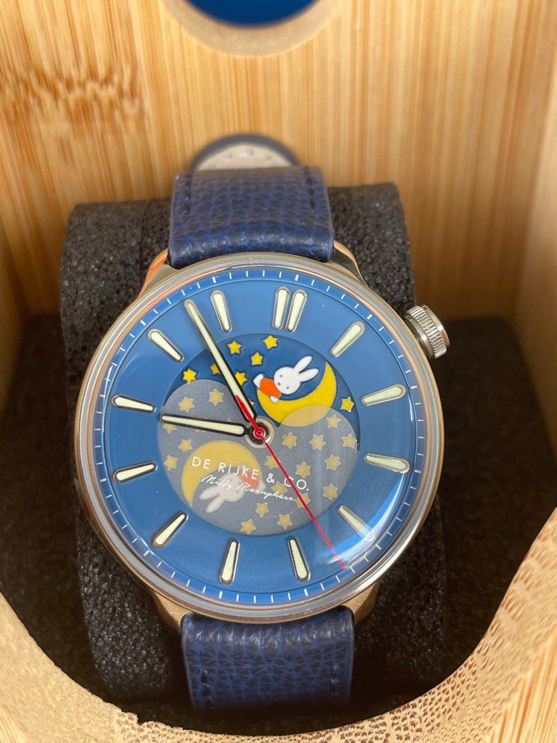 Limited Edition Miffy Double Moonphase, Luxury, Watches on Carousell
