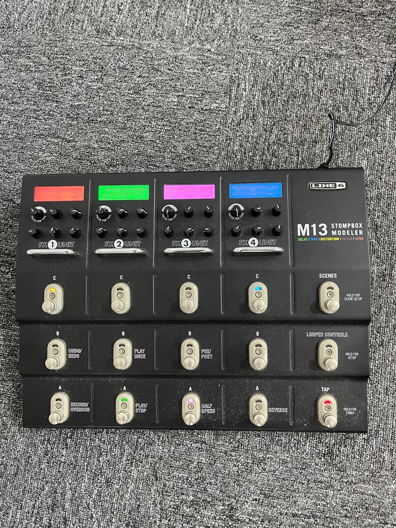 Line 6 M13 stompbox modeler, Hobbies & Toys, Music & Media, Music ...