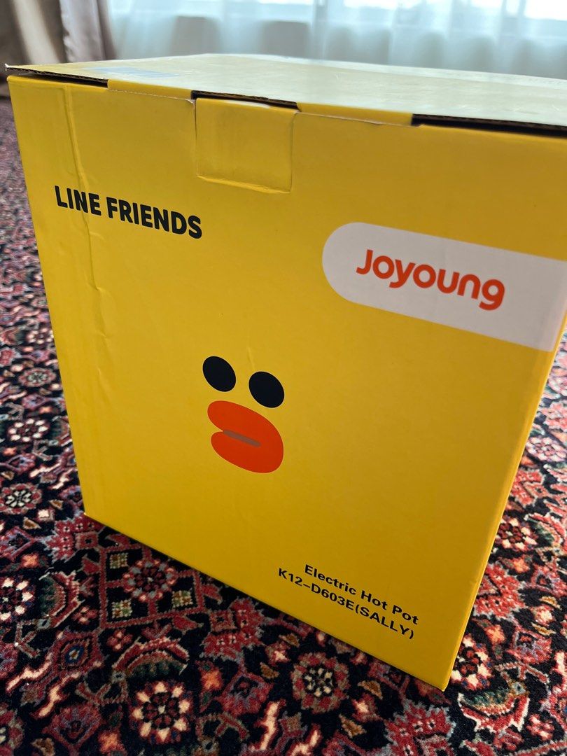 line friends joyoung electric hot pot k12-d603 sally, Furniture & Home ...