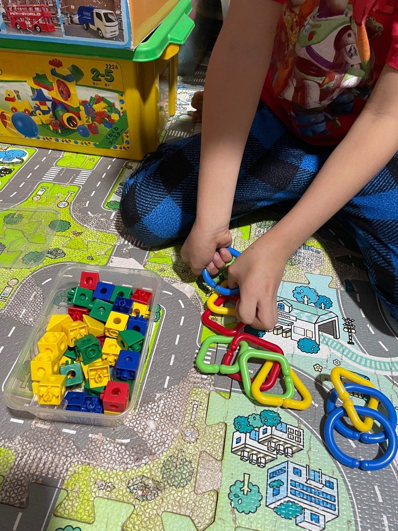 Linking toys Therapy/Manipulative toys on Carousell