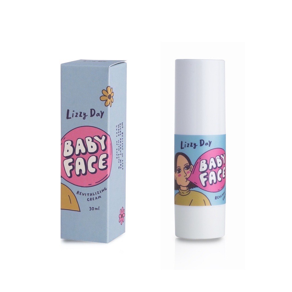 【LIZZY DAY】童顏霜 Baby Face 30ml｜植物性膠原蛋白｜透氣保濕乳液, 香水、美妝、保養, 臉部彩妝、保養與清潔, 護膚 ...