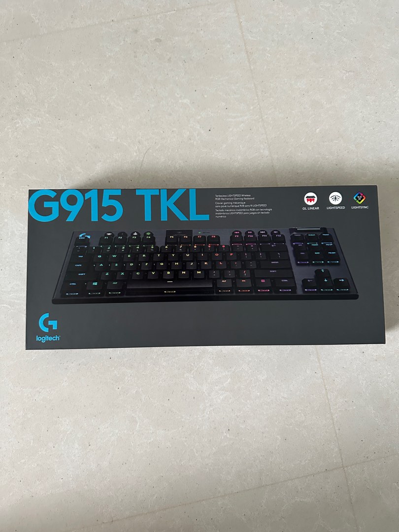 Logitech G915 TKL Linear, Computers & Tech, Parts & Accessories ...