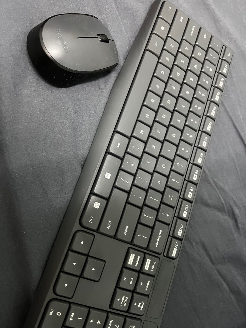Logitech m170 Wireless keyboard and mouse, Computers & Tech, Parts ...