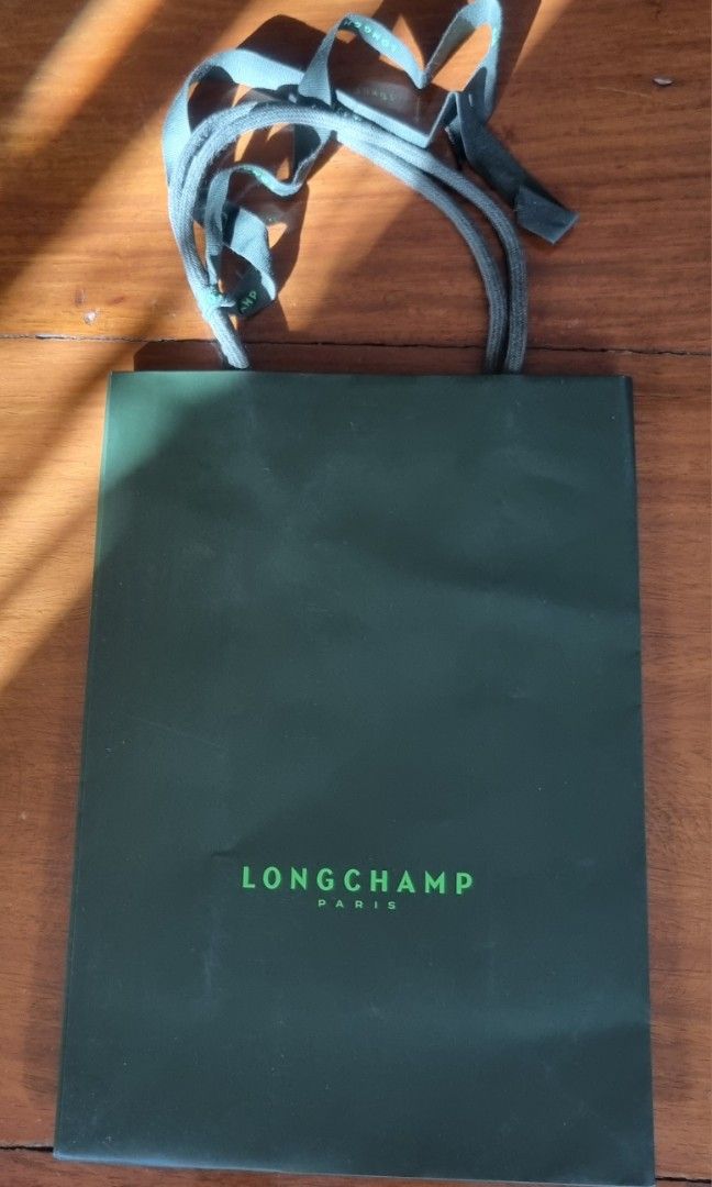LONGCHAMP PAPER BAG, Luxury, Bags & Wallets on Carousell