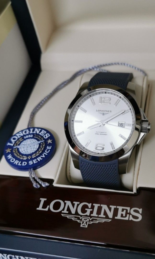 Longines Conquest 41mm automatic, Luxury, Watches on Carousell