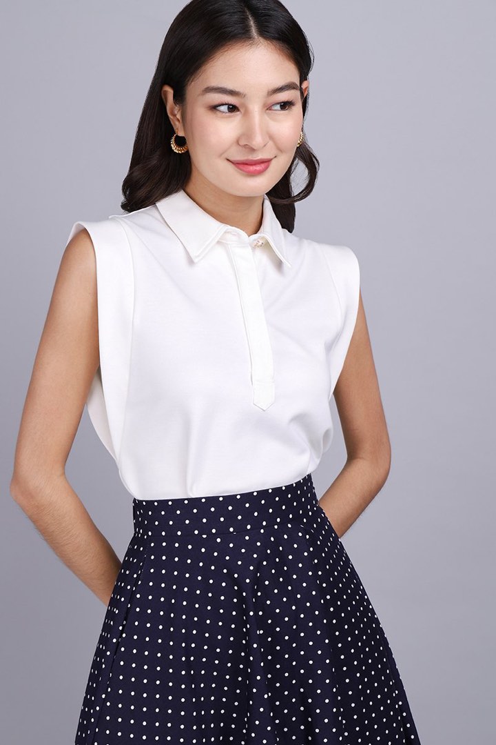 LP Valerie Top in Classic White, Women's Fashion, Tops, Sleeveless on ...