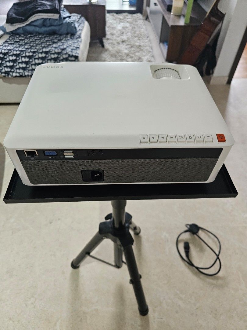 Lumos smart projector Inc stand, TV & Home Appliances, TV ...