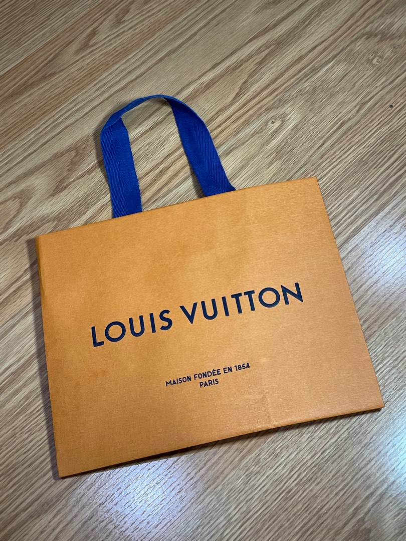 LV paper bag, Luxury, Bags & Wallets on Carousell