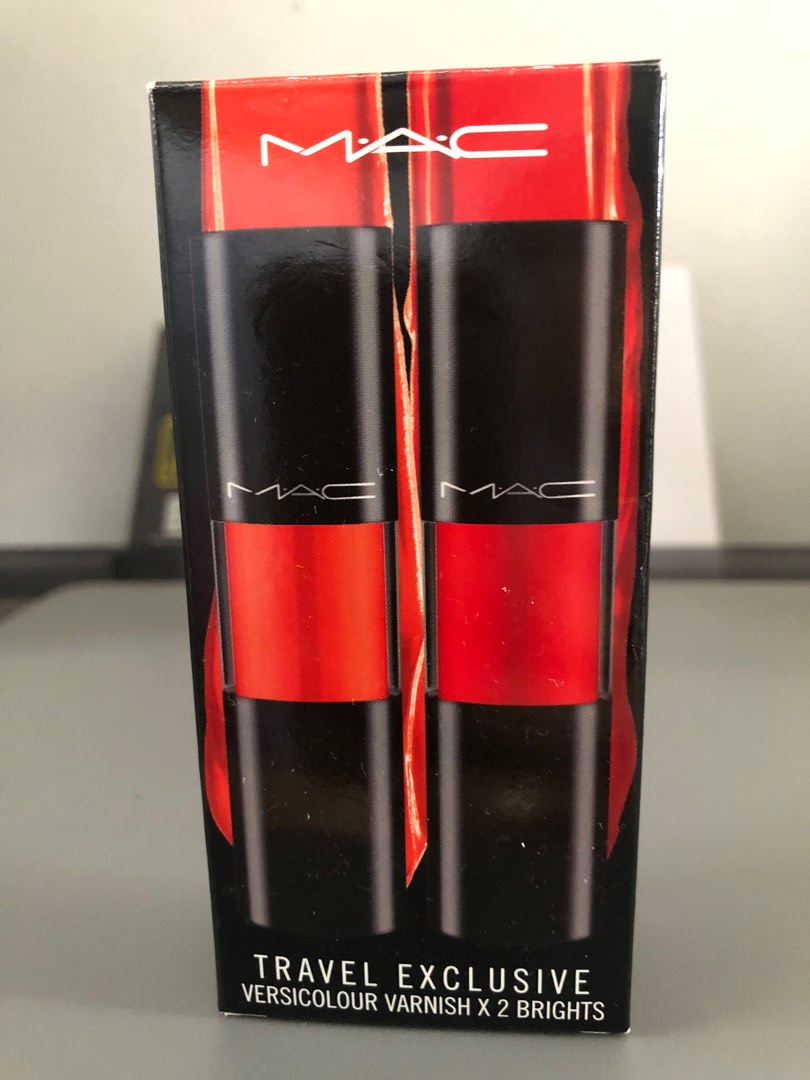 Mac Travel Exclusive Versicolour Varnish x2 Brights on Carousell