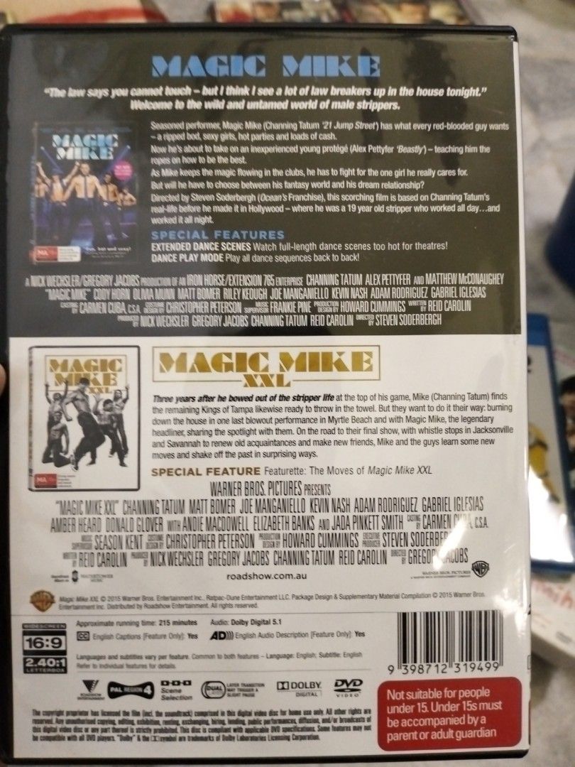 Magic Mike (2 film collection), Hobbies & Toys, Music & Media, CDs ...