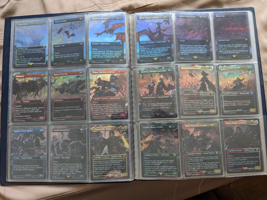 Magic the gathering lord of the rings borderless scene the one ring ...