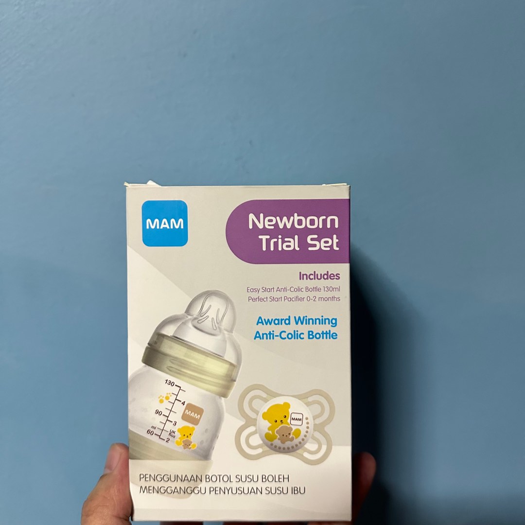 MAM anti colic milk bottle, Babies & Kids, Nursing & Feeding ...