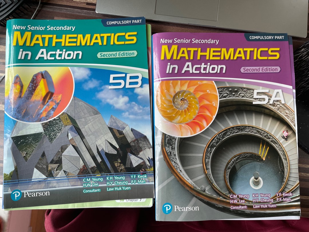 Mathematics in Action 5A 5B, 興趣及遊戲, 書本 & 文具, 教科書 - Carousell