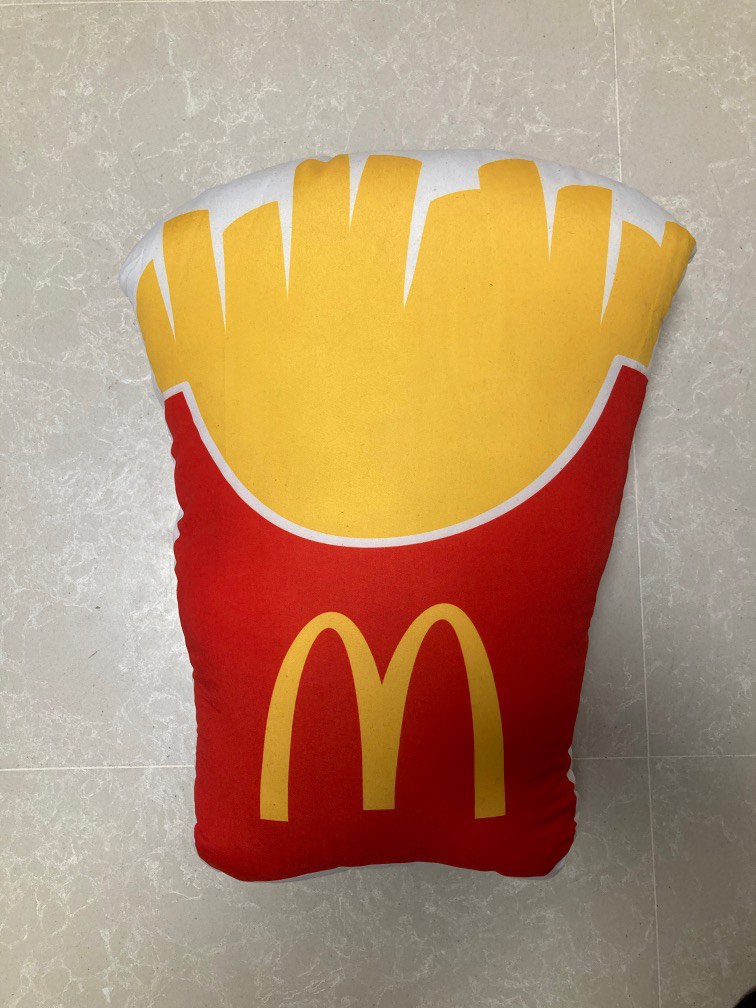 McDonalds French Fries Plush Soft Pillow, Furniture & Home Living ...