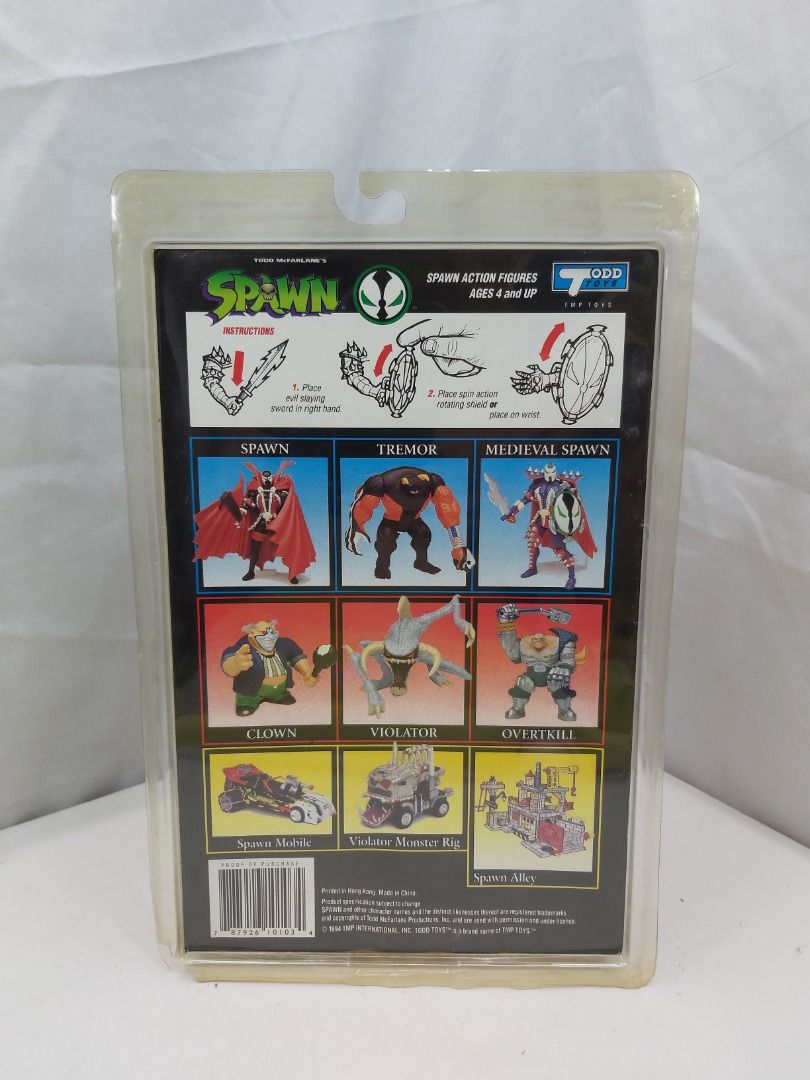mcfarlane medieval spawn 1 silver variant, Hobbies & Toys, Toys & Games ...