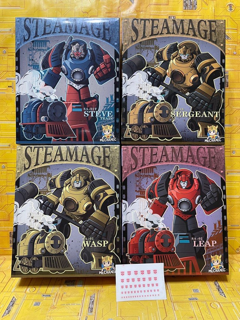 Mechanic Toy (NOT Transformers ) - SA-01 SA01 Steam Age Wasp / SA-01T ...