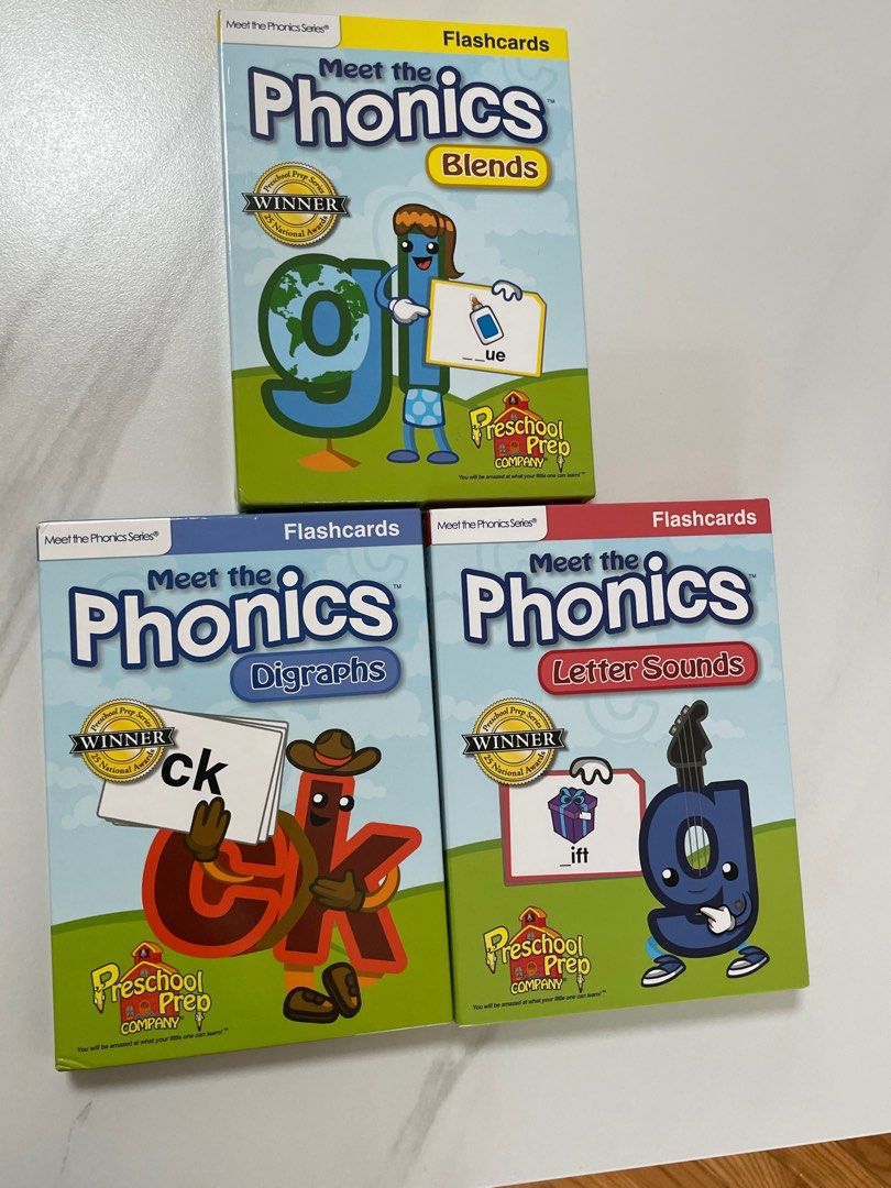 Meet the Phonics Easy Reader, Flashcards, workbooks(超值), 興趣及遊戲, 書本 & 文具 ...
