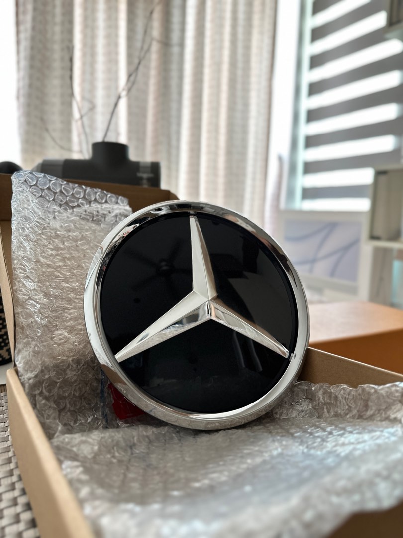 Mercedes Front Logo Emblem, Auto Accessories on Carousell