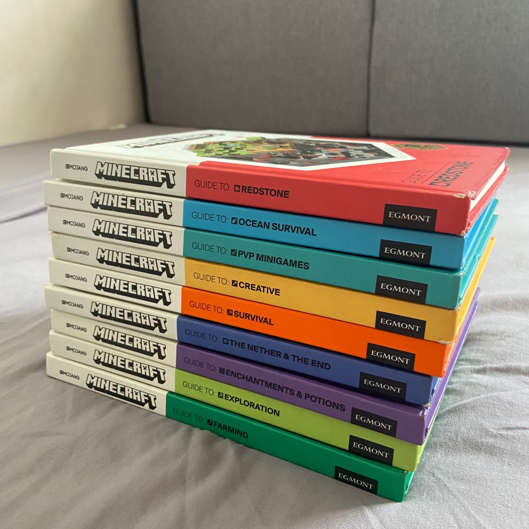 Minecraft Guides (Full Set), Hobbies & Toys, Books & Magazines ...