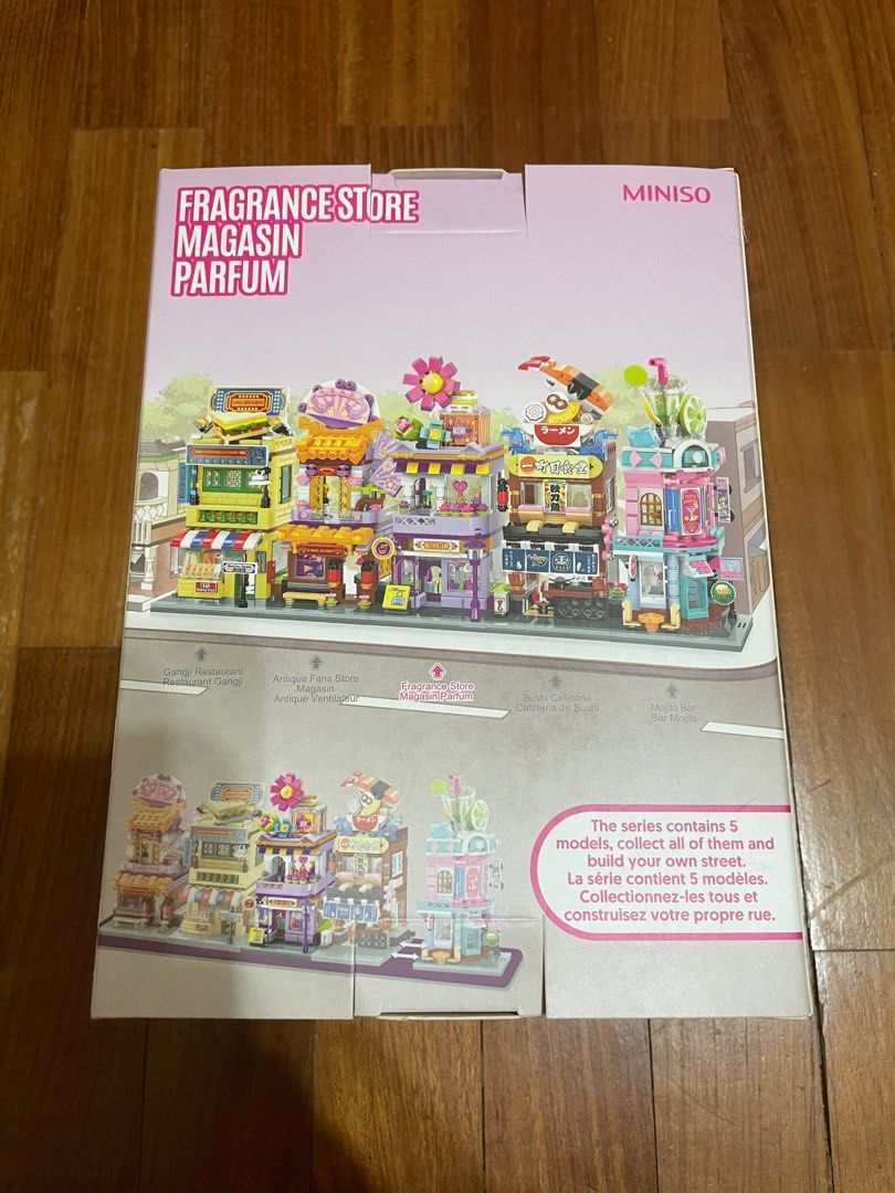 [MINISO] Streetscape Building Blocks (Fragrance Store), Hobbies & Toys ...
