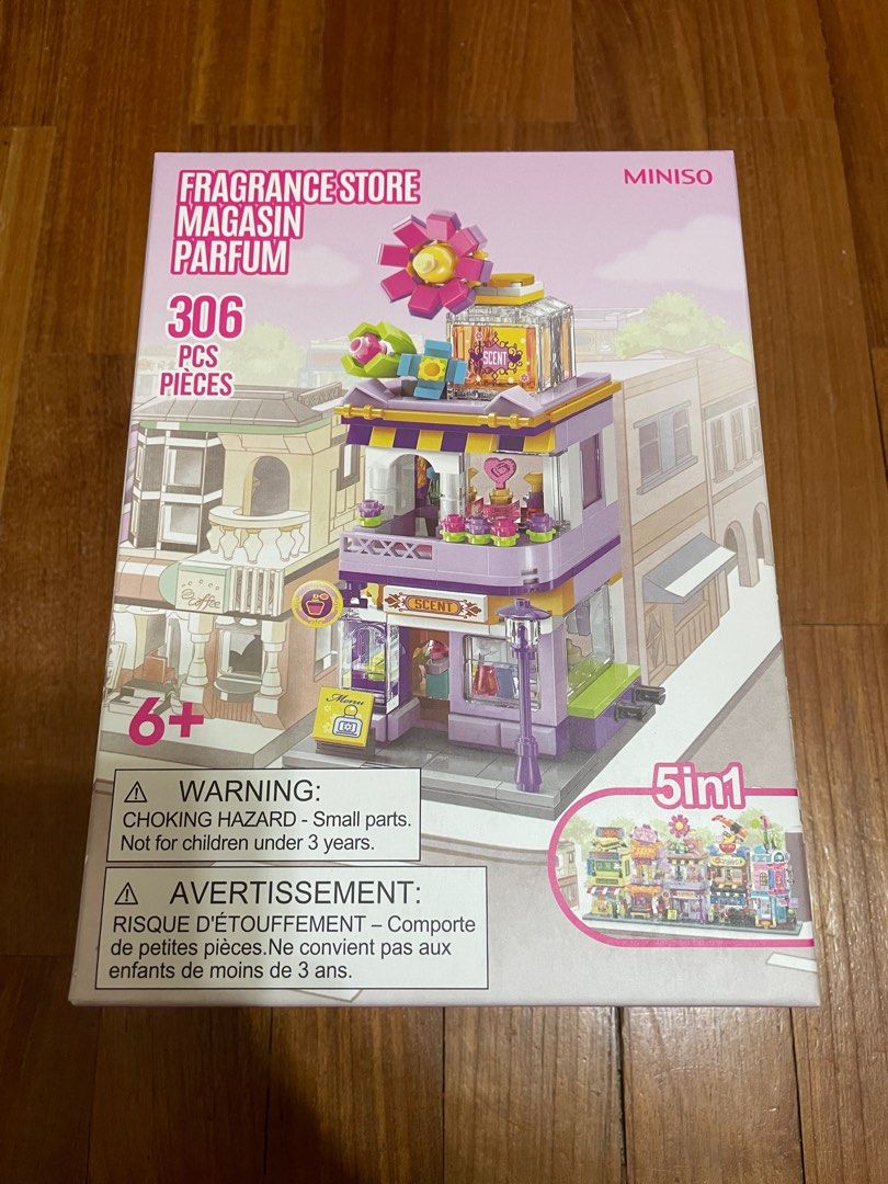 [MINISO] Streetscape Building Blocks (Fragrance Store), Hobbies & Toys ...