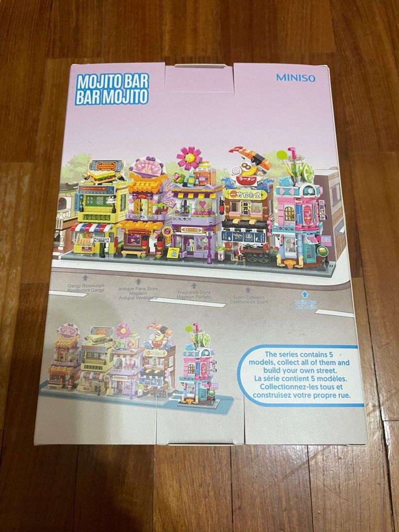 [MINISO] Streetscape Building Blocks (Mojito Bar), Hobbies & Toys, Toys ...