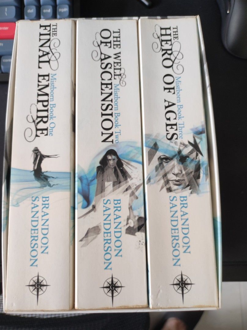 Mistborn Trilogy Complete, Hobbies & Toys, Books & Magazines, Fiction ...