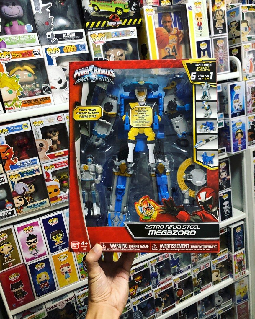 MMPR Astro Ninja Steel Megazord, Hobbies & Toys, Toys & Games on Carousell