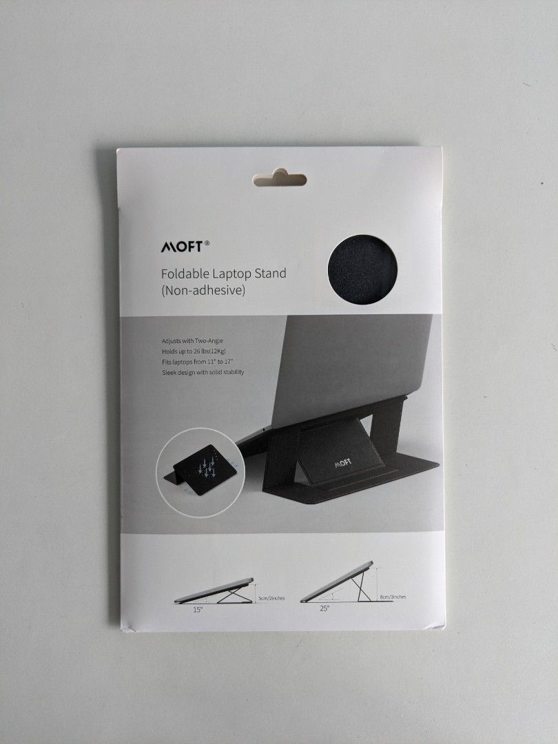MOFT Foldable Laptop Stand (non-adhesive), Mobile Phones & Gadgets, Mobile & Gadget Accessories ...